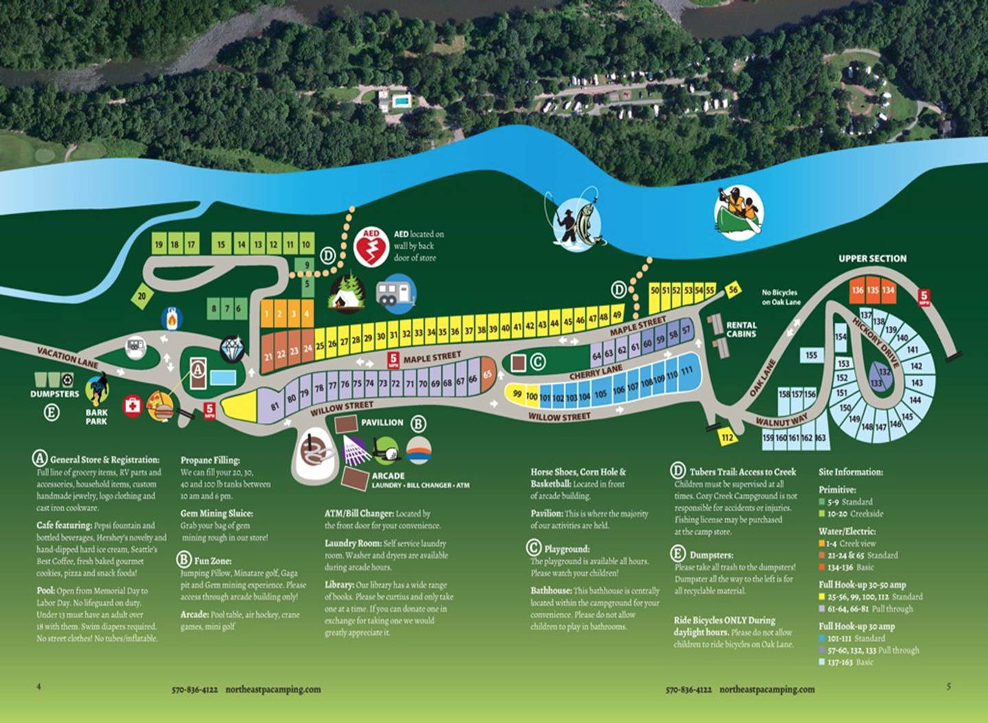 Information Rustic Creek Family Campground